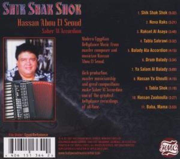 Hassan Abou El Seoud Shik Shak Shok Bellydance Cd Jpc